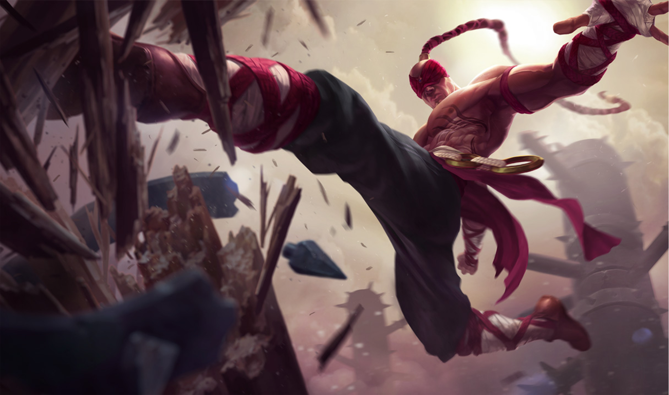 Lee Sin: The Blind Monk in Action - League of Legends