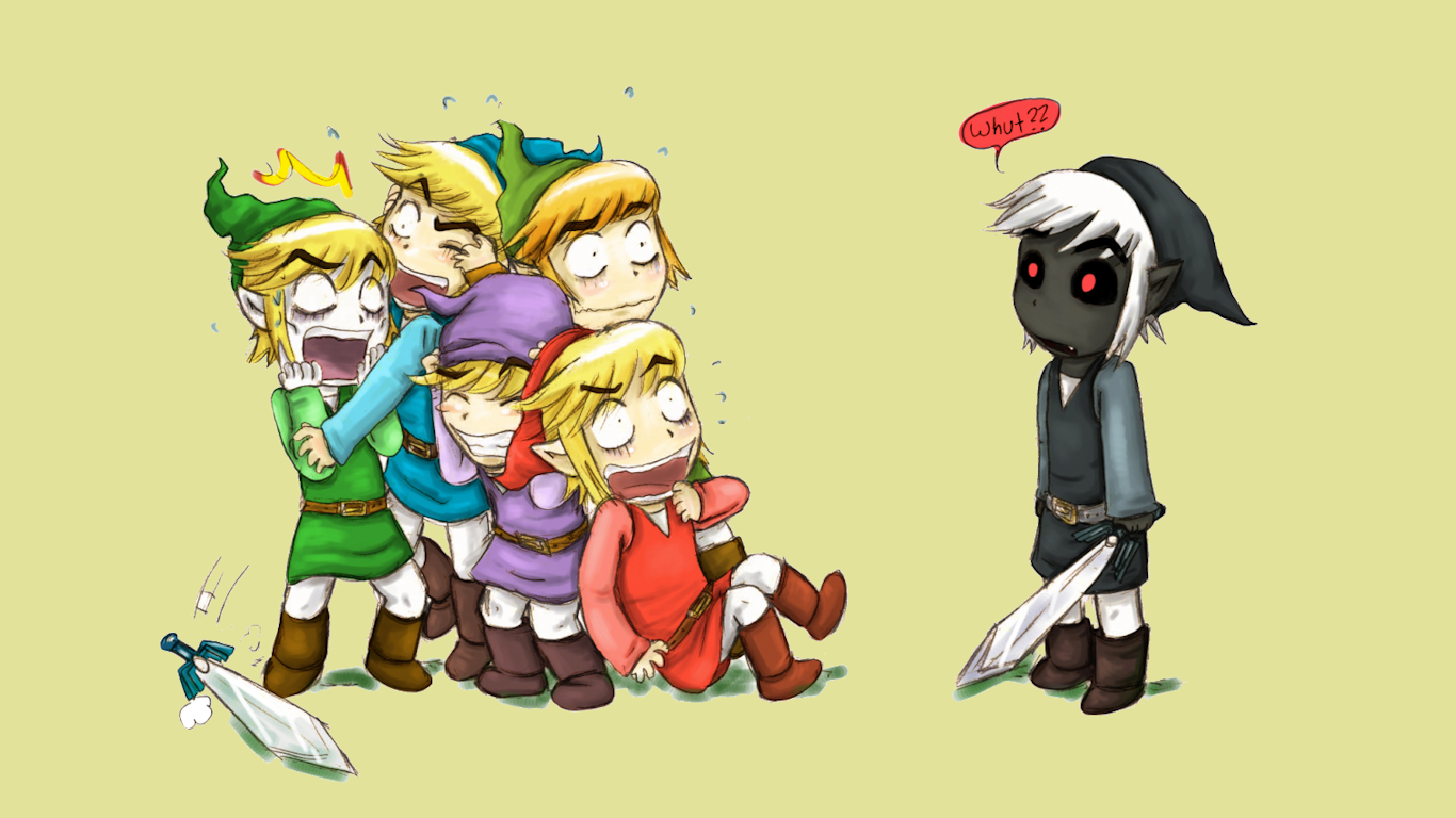Legend of Zelda: When Links Unite Against Shadow Link