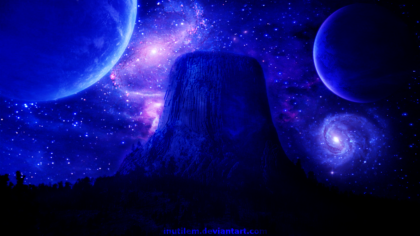 Devil's Tower by inutilem