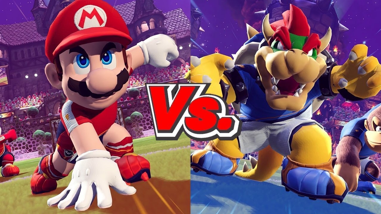Mario (Rockets) VS Bowser (Crowns) ⚽🎮 by Xgamer 744 - Image Abyss