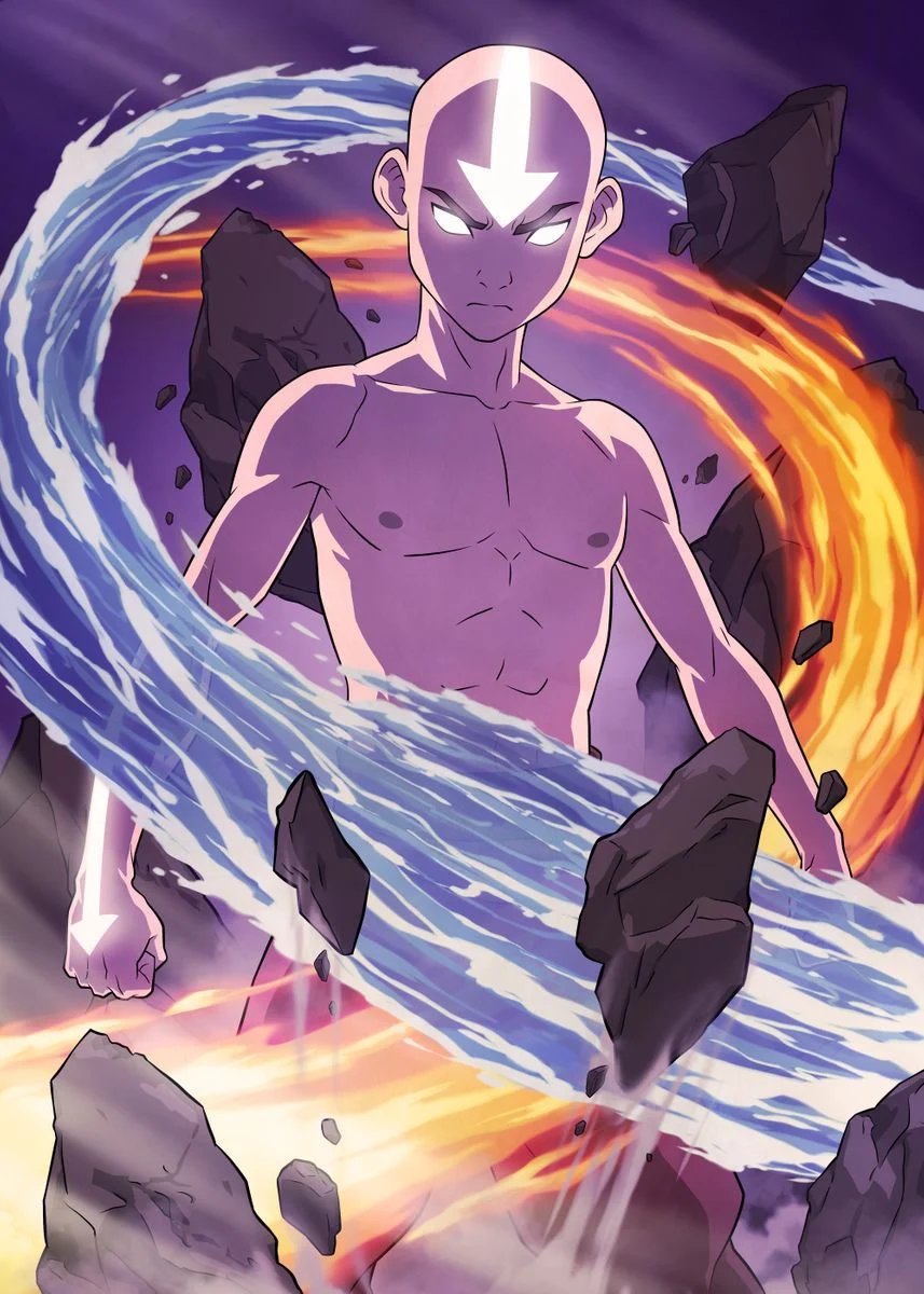 Download Aang (Avatar) Anime Avatar: The Last Airbender Image