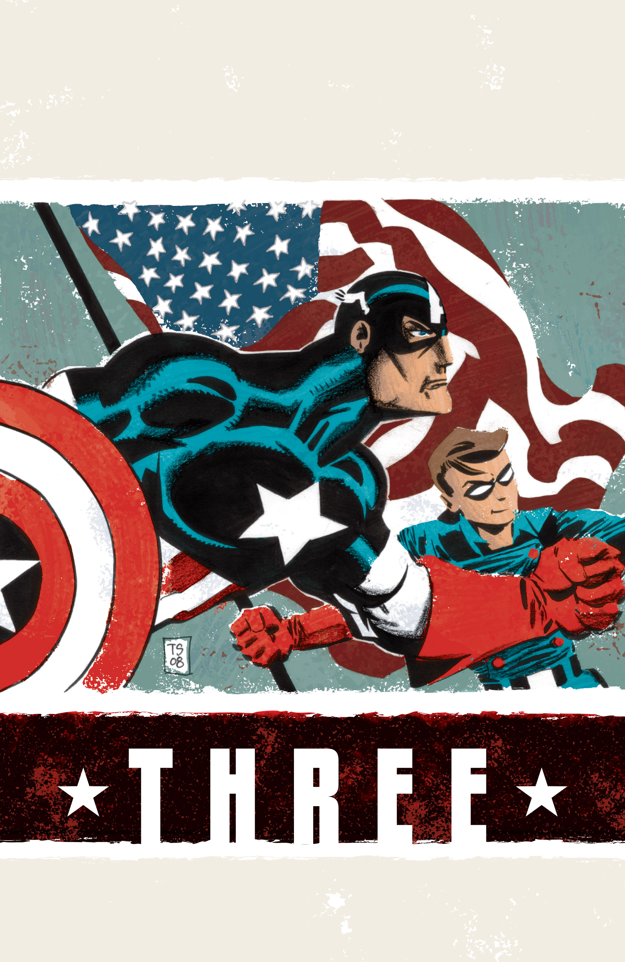 Download Comic Captain America: White Image