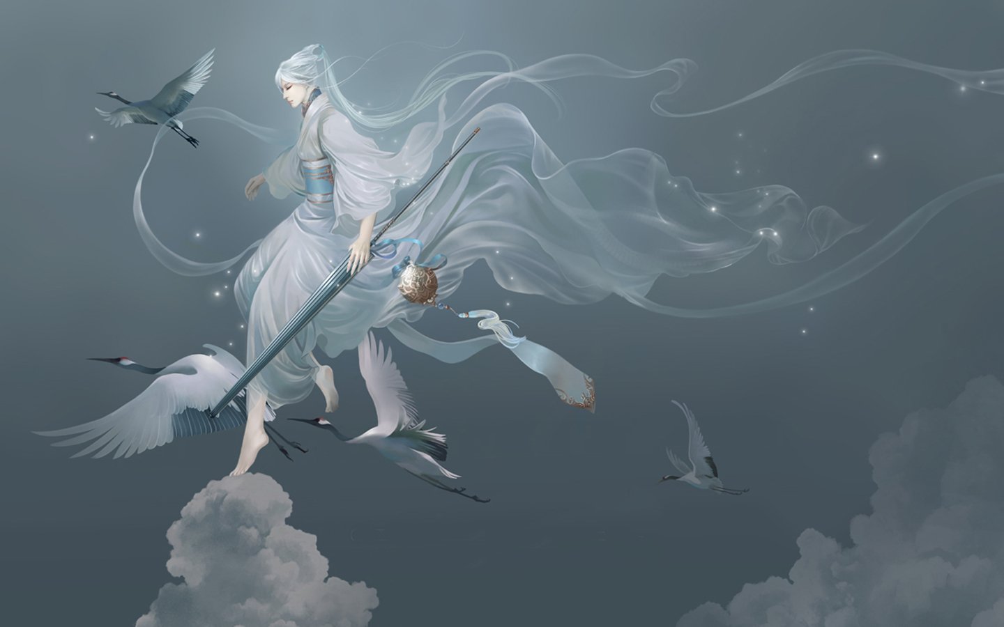 Celestial Journey: The Mystical Oriental Wanderer