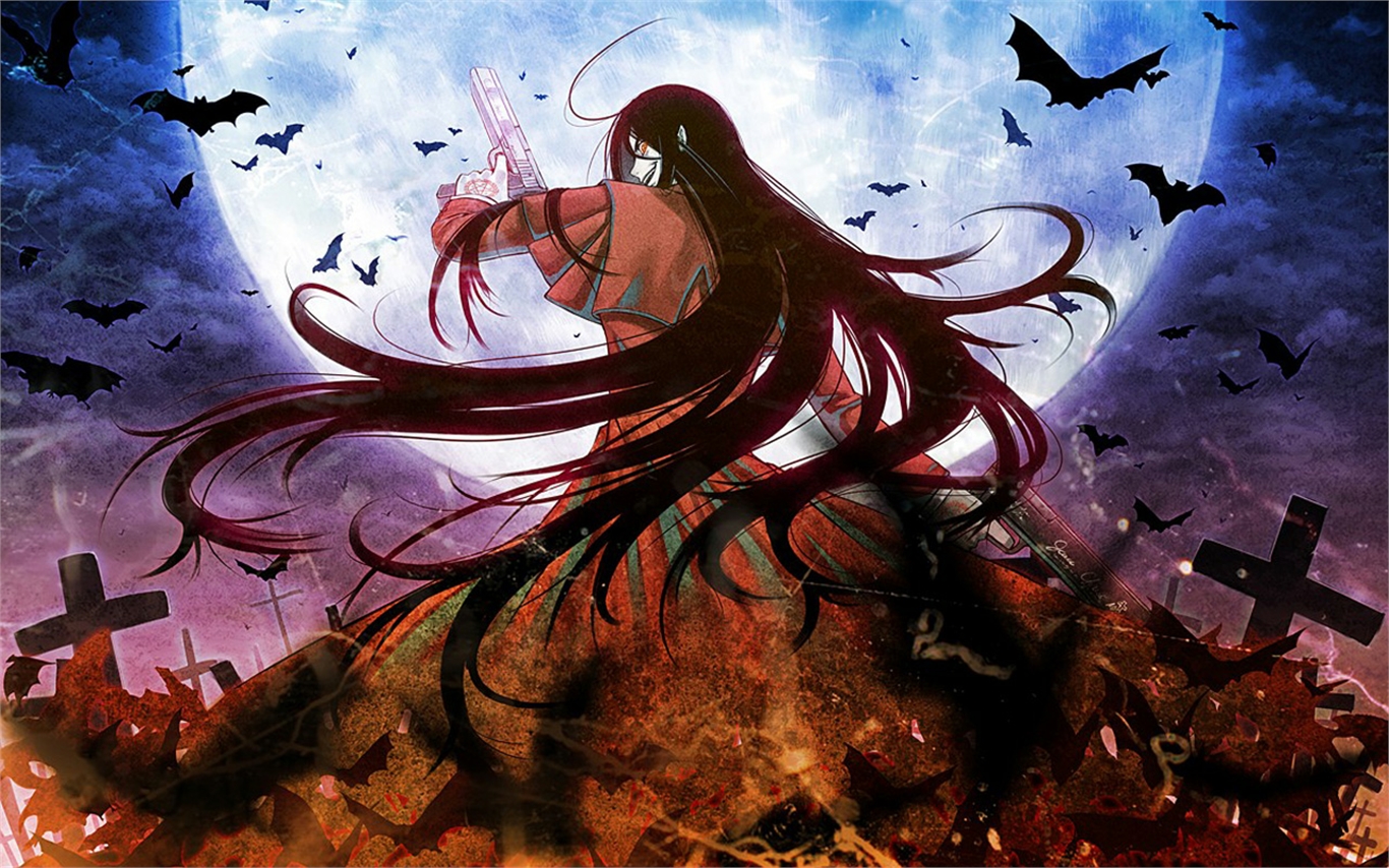 Anime Hellsing: A Dark Battle Begins