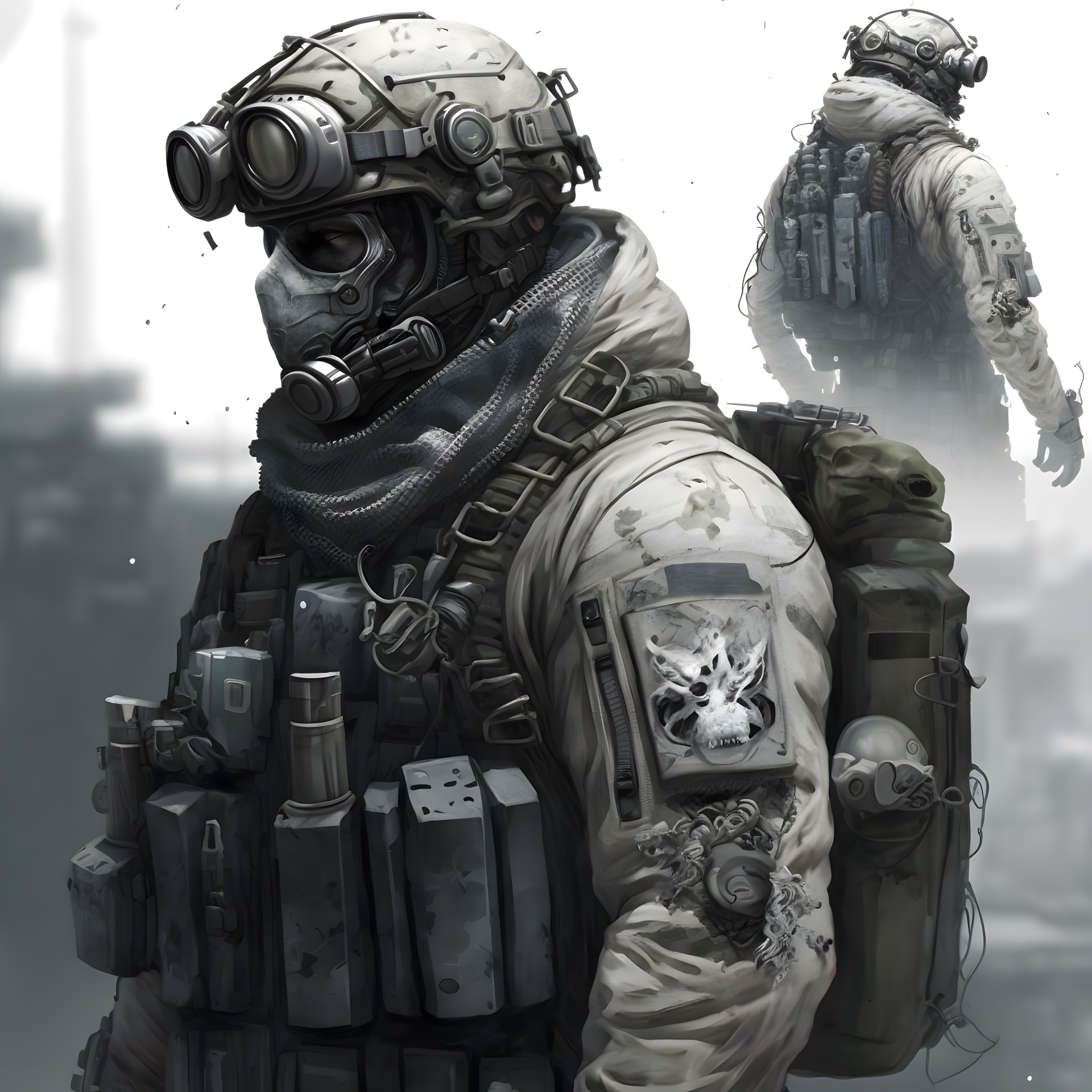 Download Ghost Military Video Game Call Of Duty: Modern Warfare II Image
