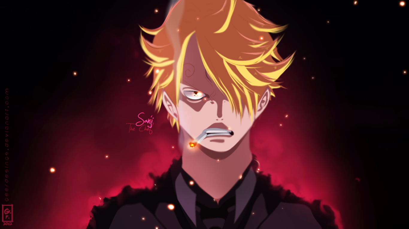 Sanji: Fiery Determination from One Piece