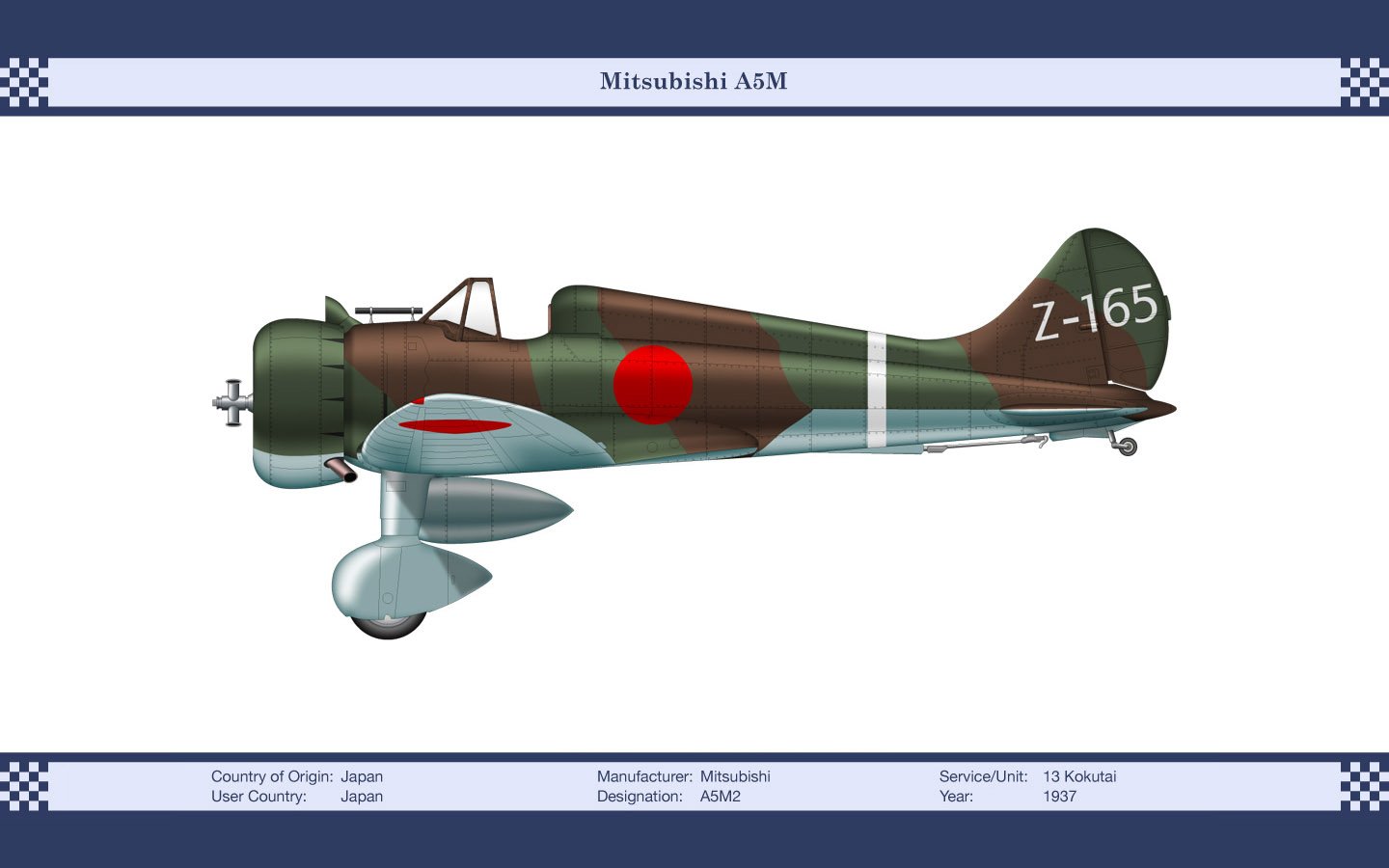 Download Military Mitsubishi A5M Image