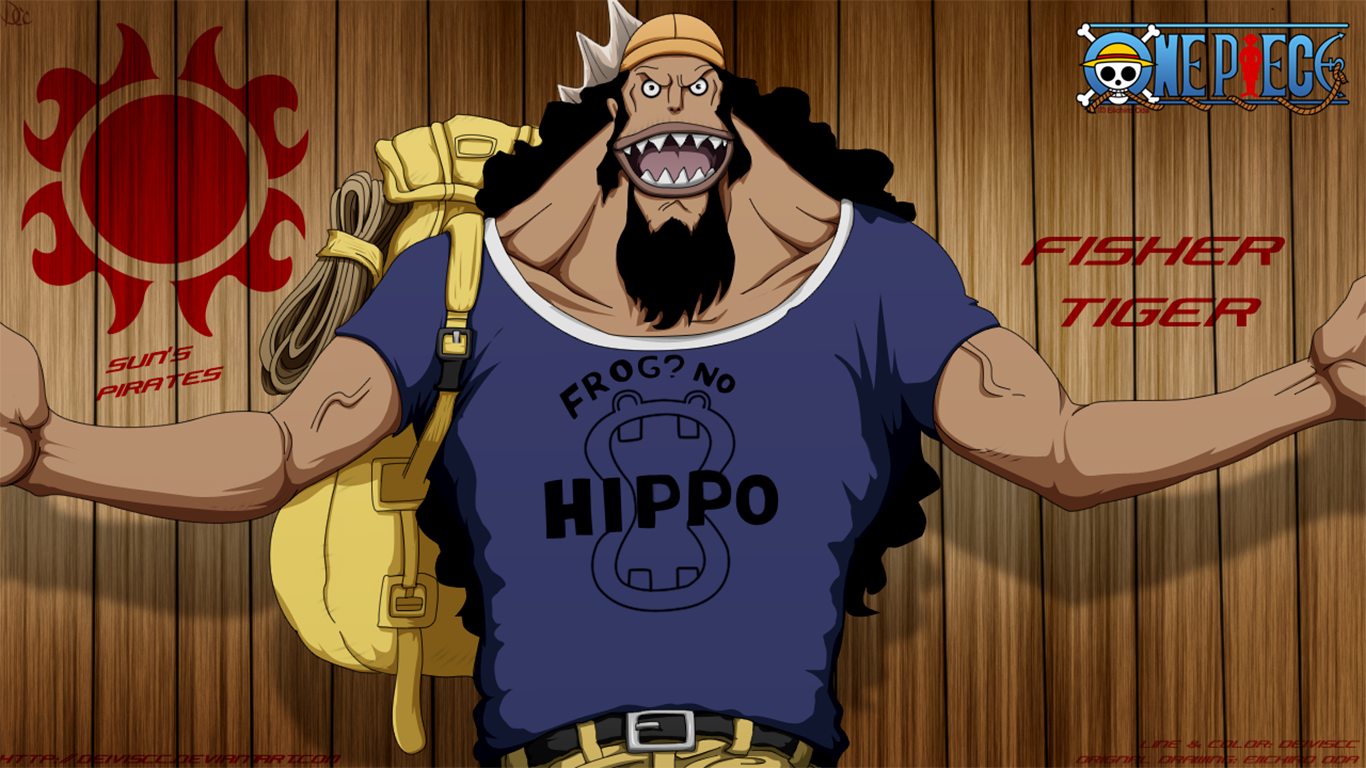 Fisher Tiger (One Piece) - Desktop Wallpapers, Phone Wallpaper, PFP ...