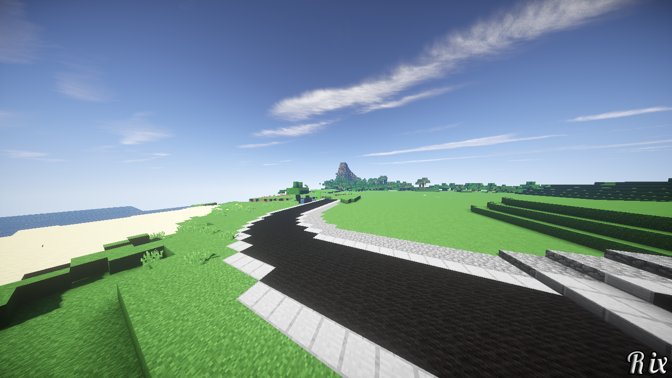 Minecraft Road by Rix