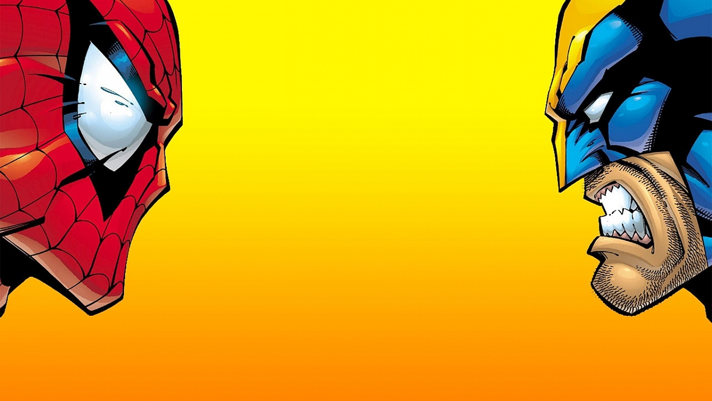 Download Wolverine Spider Man Comic Spider-man Vs. Wolverine Image
