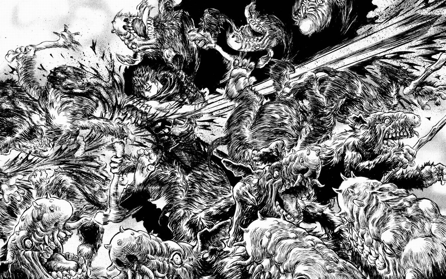 Guts Unleashed: Berserk Anime’s Dark Beast Battle