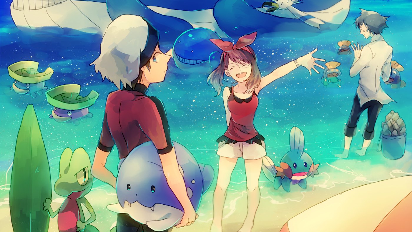 Adventure Waves: Anime Pokémon Beach Day