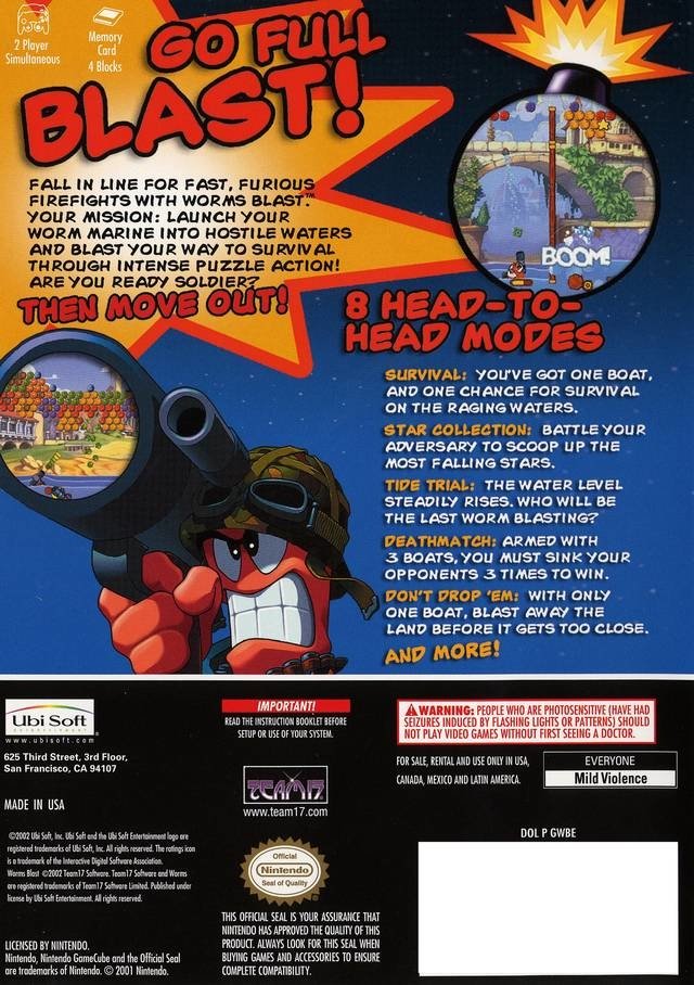 Worms Blast - Desktop Wallpapers, Phone Wallpaper, PFP, Gifs, and More!