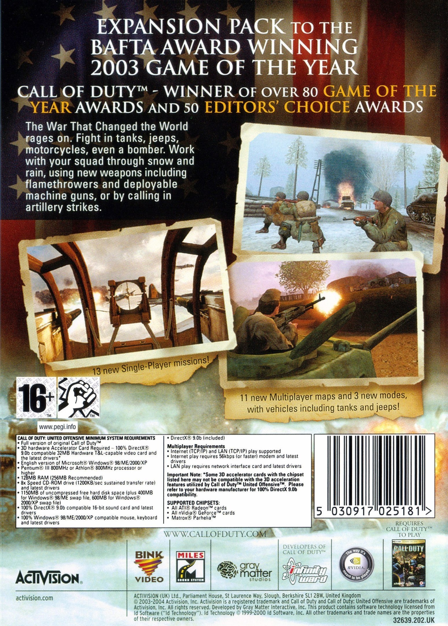 Call Of Duty: United Offensive - Desktop Wallpapers, Phone Wallpaper ...