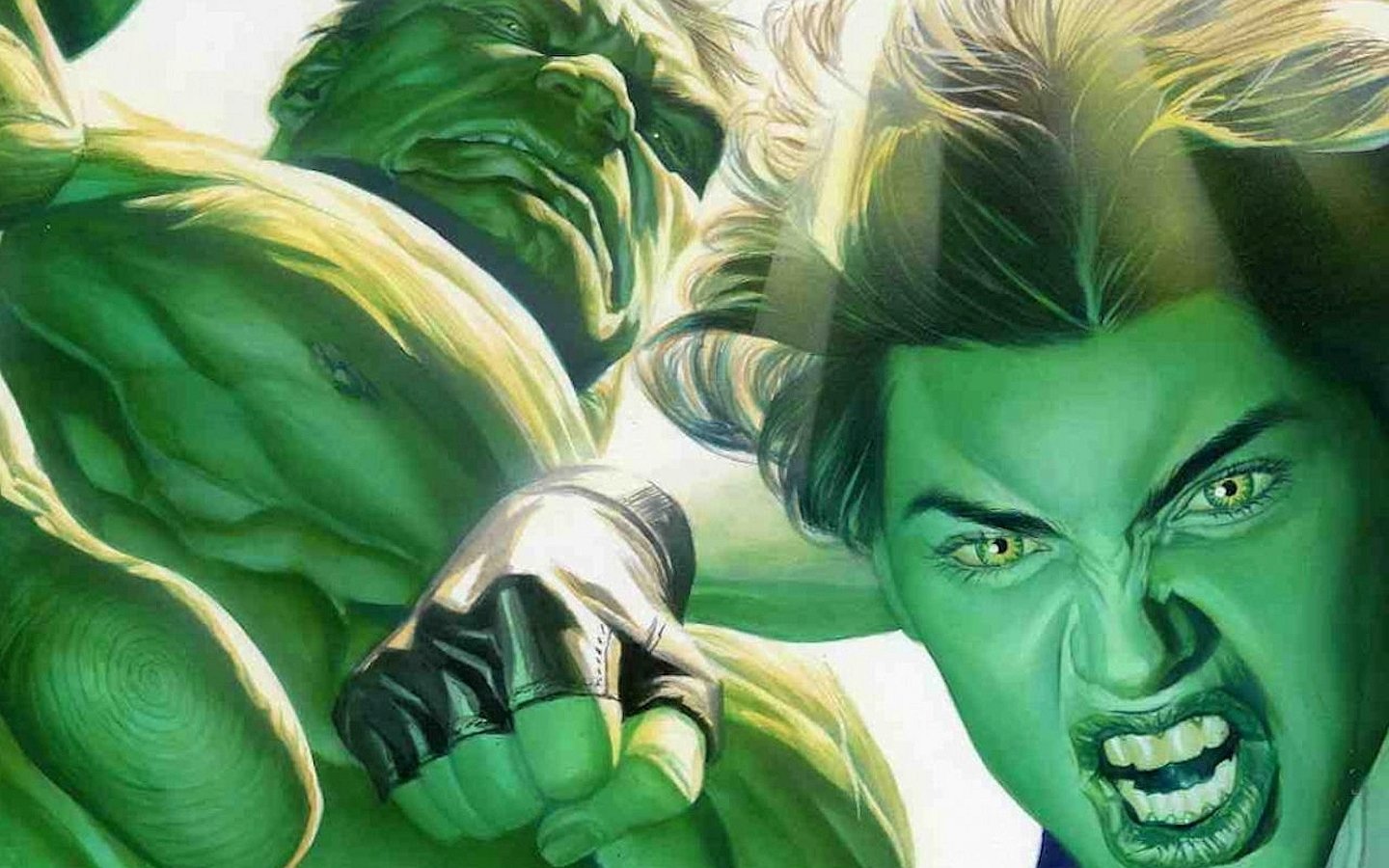 She-Hulk and The Hulk: Power Unleashed in Comics