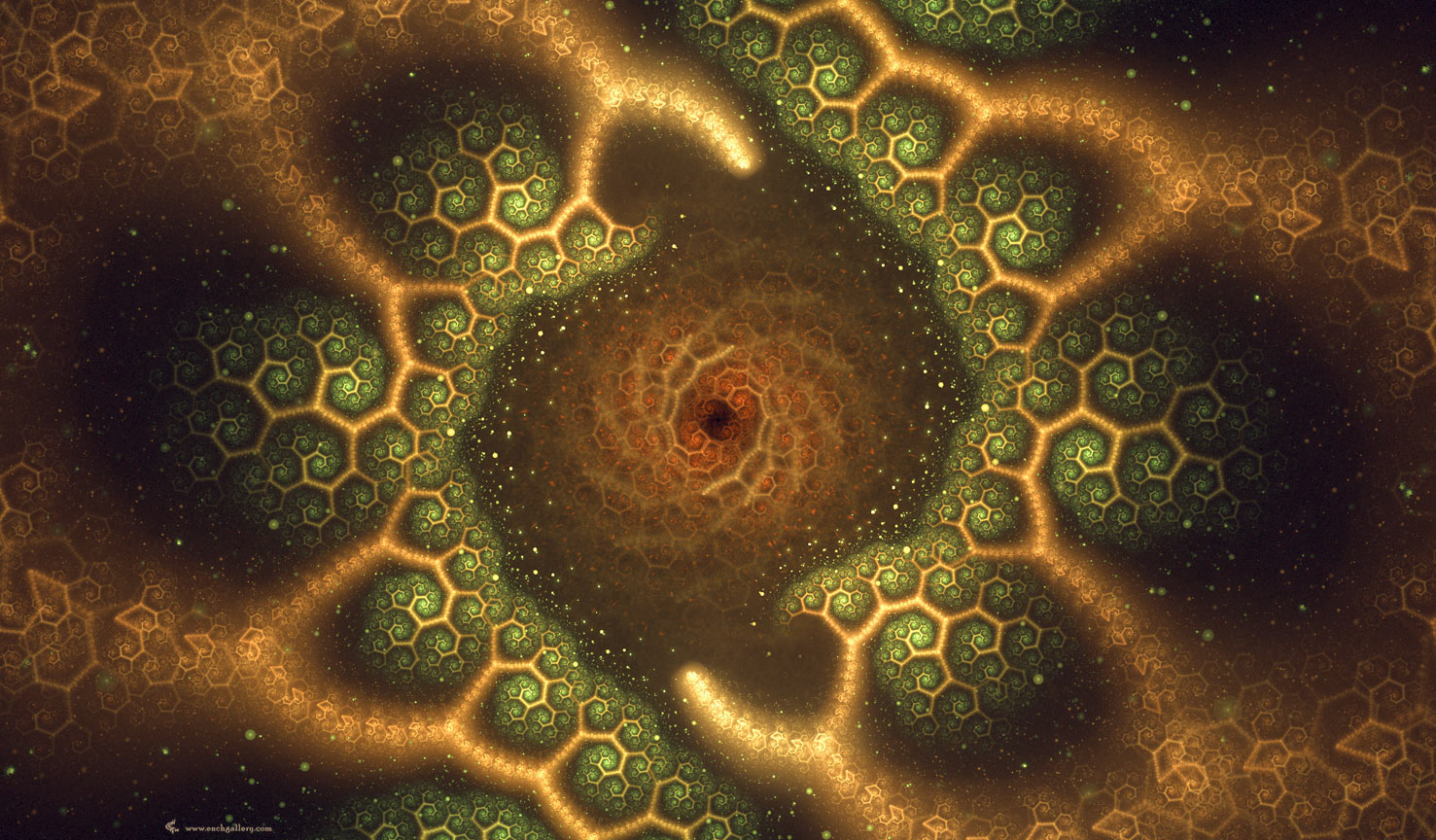 Fractal Harmony: An Abstract Journey