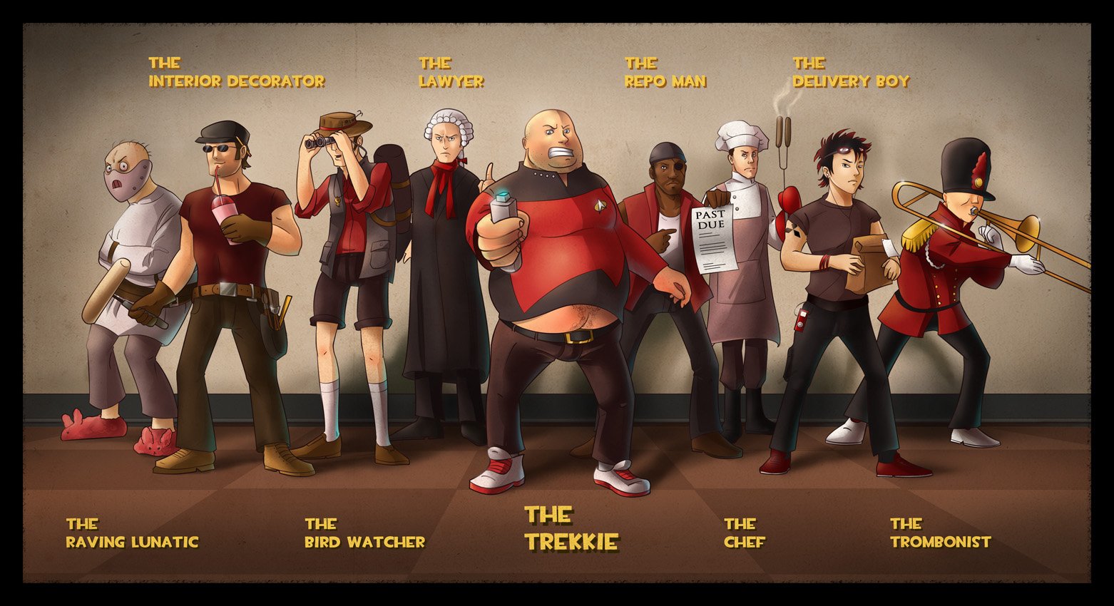 Team Fortress 2: Meet the Unique Cast of Characters