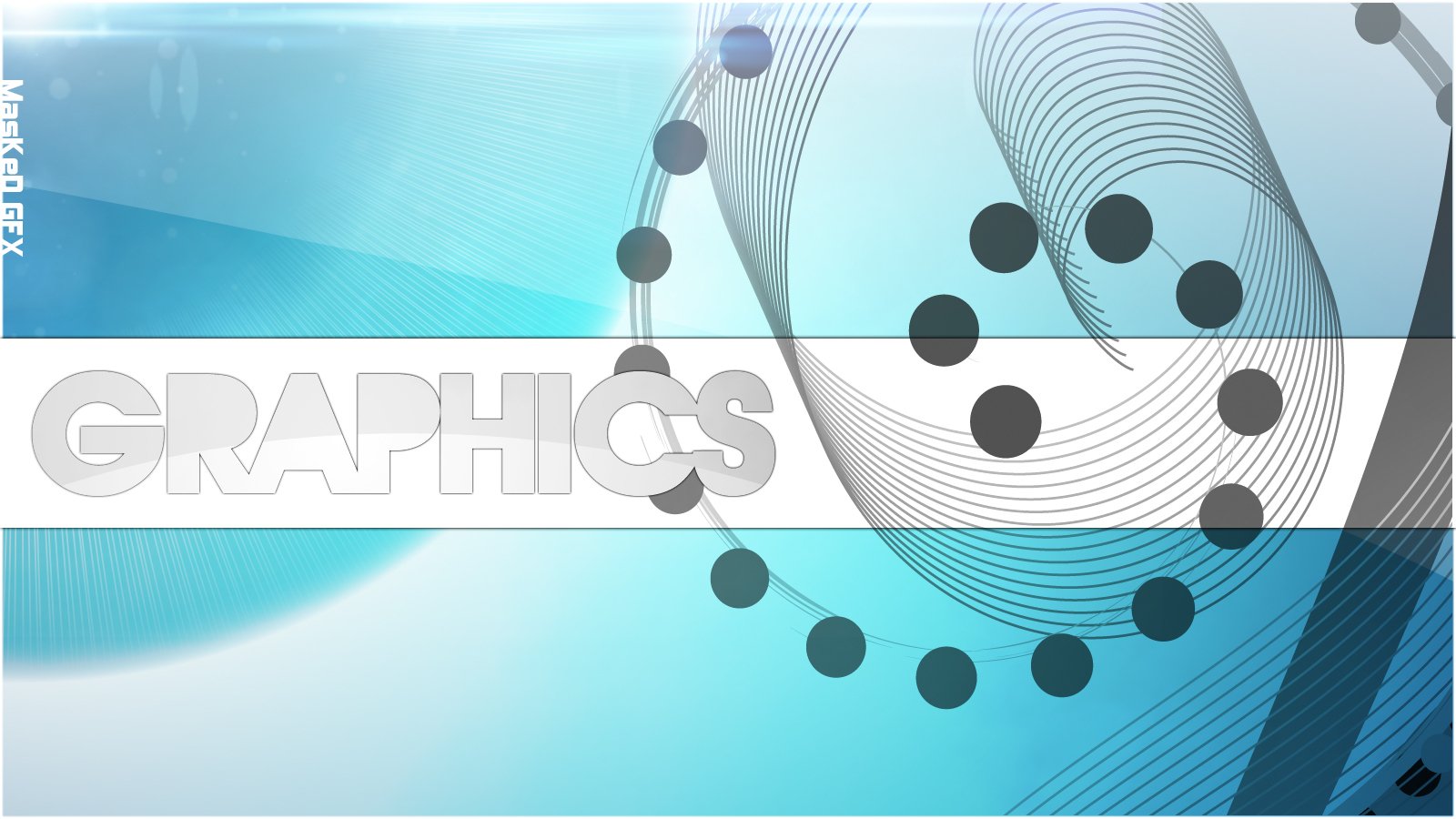 Blue Graphics by MasKeDGFX