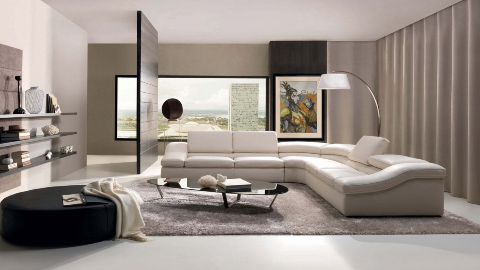Serene Contemporary Living Room