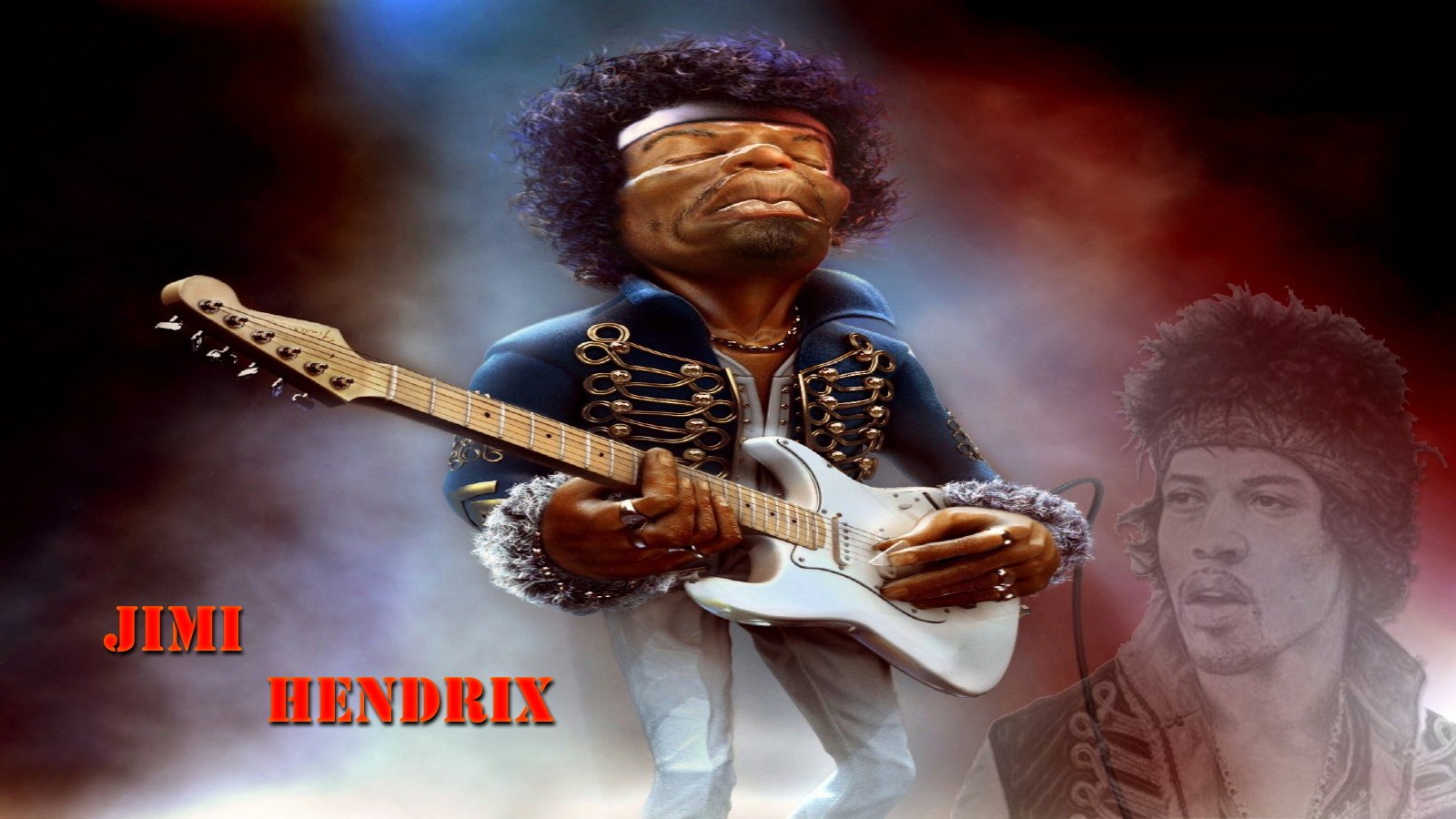 Jimi Hendrix by Hippy_Tim
