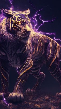 Download AI Art Fantasy Tiger Image