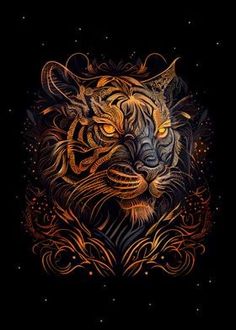 Download AI Art Fantasy Tiger Image