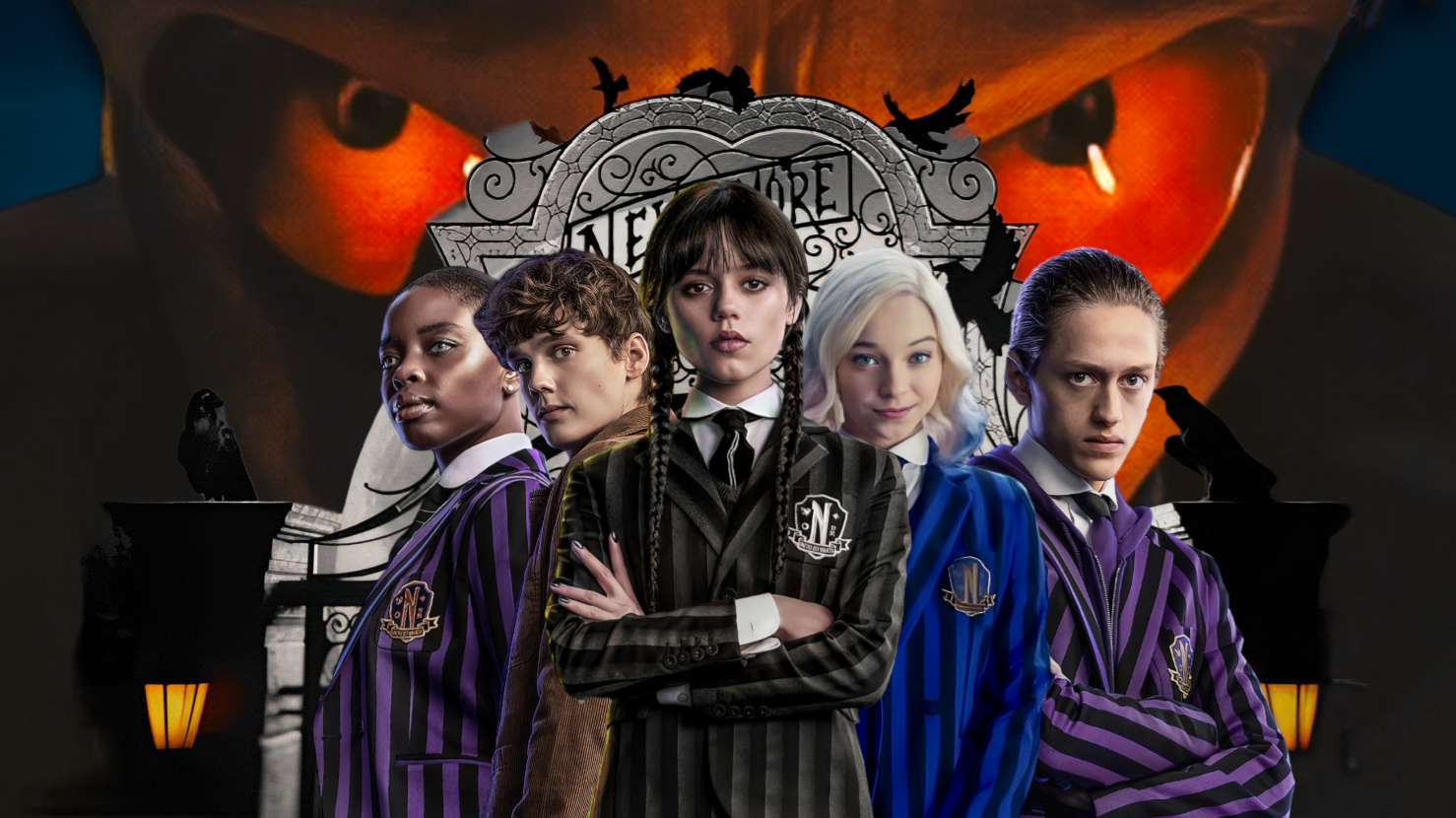 Download Jenna Ortega Wednesday Addams TV Show Wednesday Image by ...