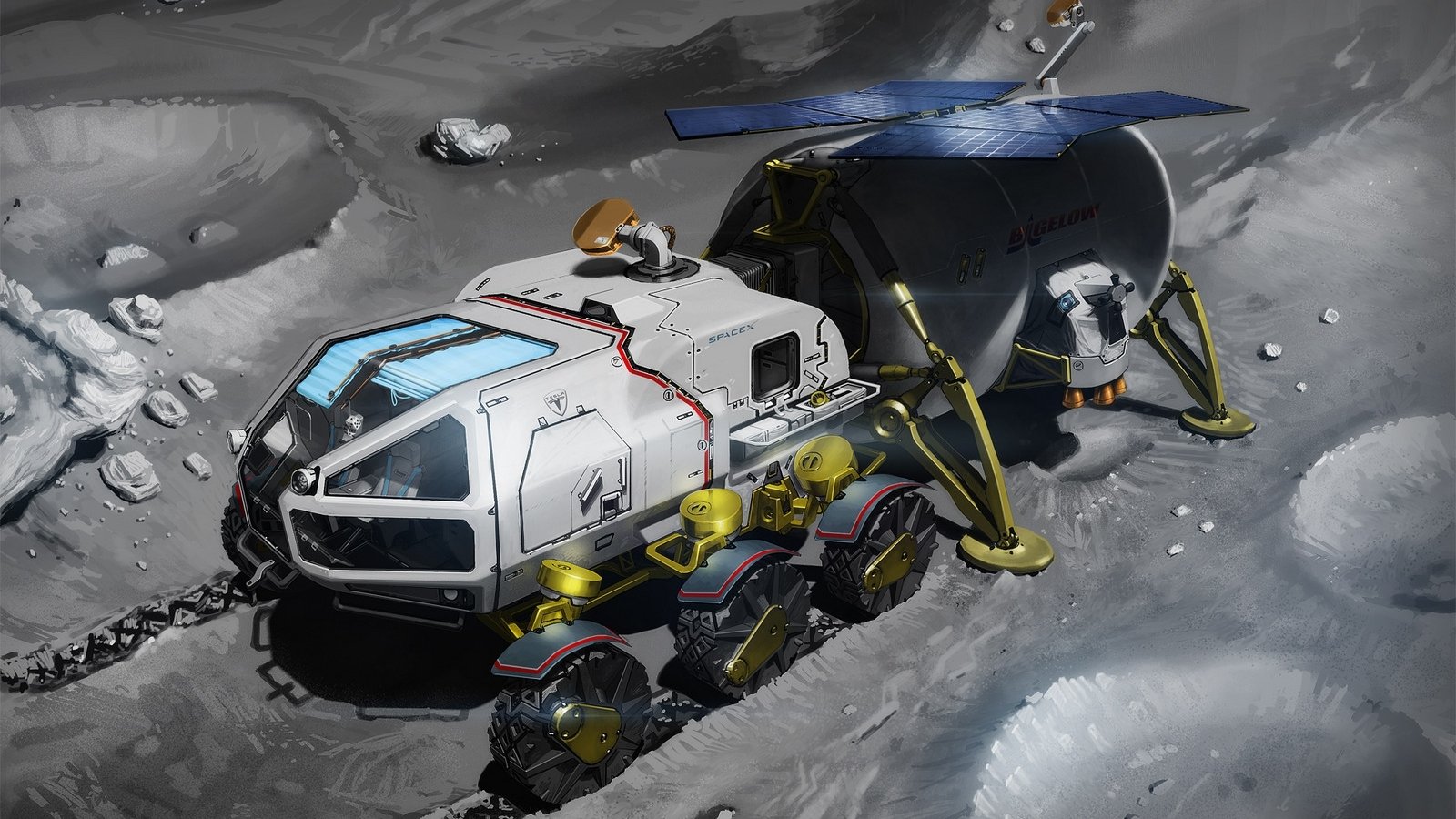 Astra Rover — Lunar Harvester