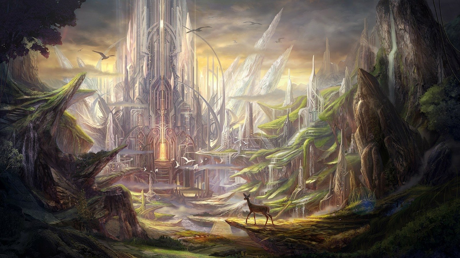 Enchanted Landscapes of Fantasy Realms