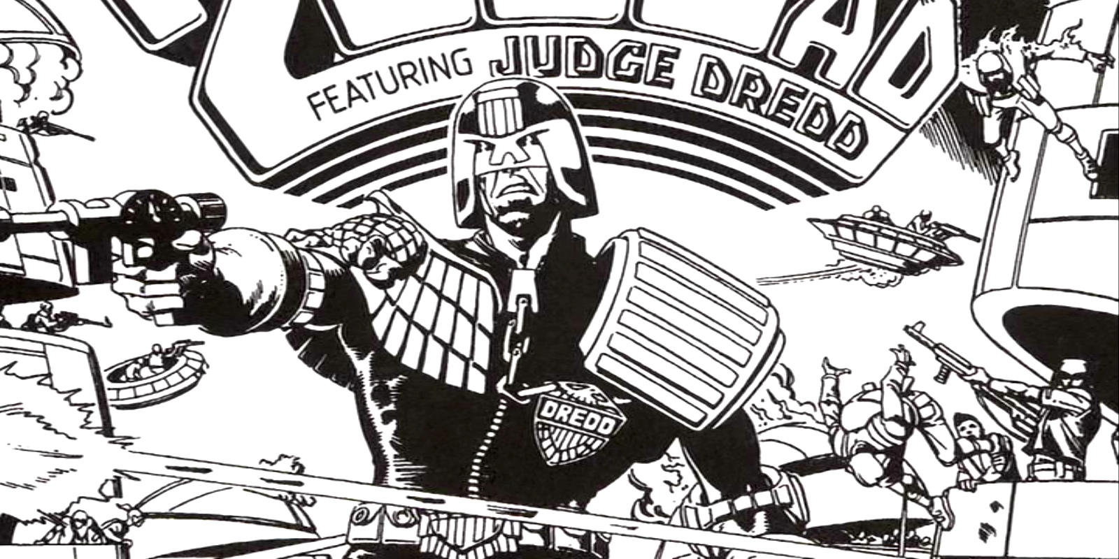 Download Dredd Judge Dredd Comic 2000 AD Image
