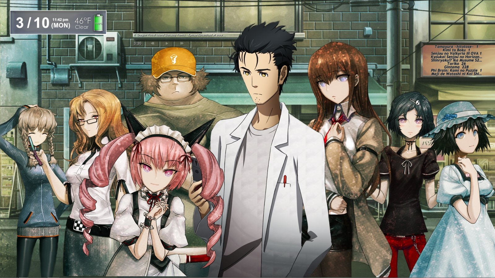 Download Anime Steins;Gate Image