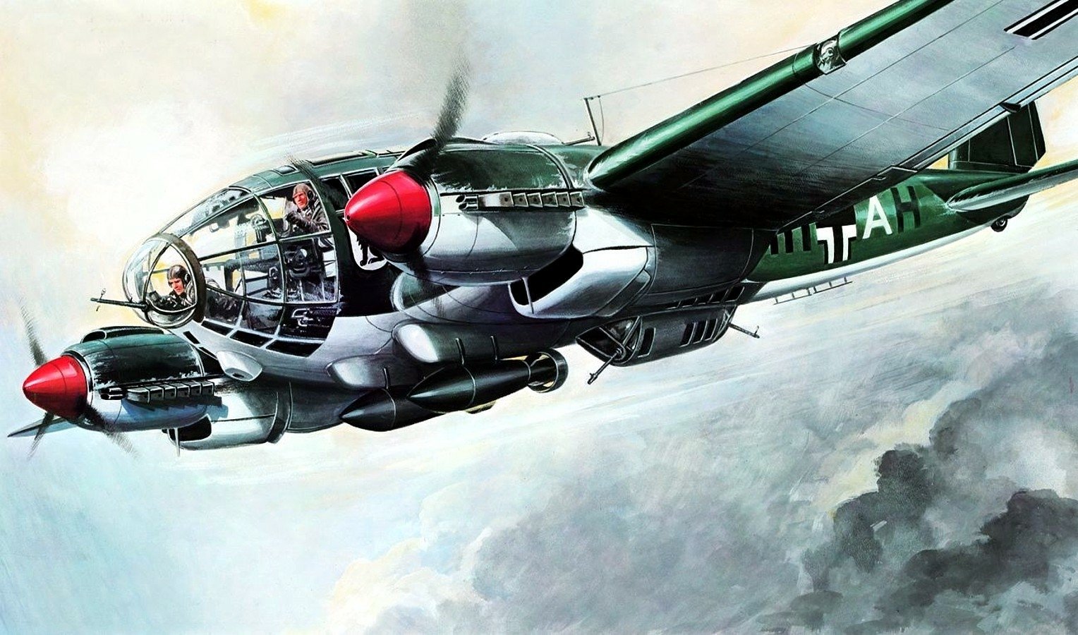 Heinkel He 111: Iconic Military Bomber in Flight