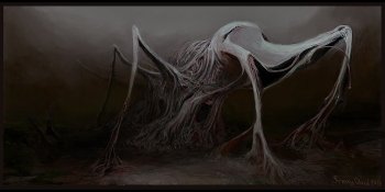 Werewolf under a Full Moon - Image Abyss