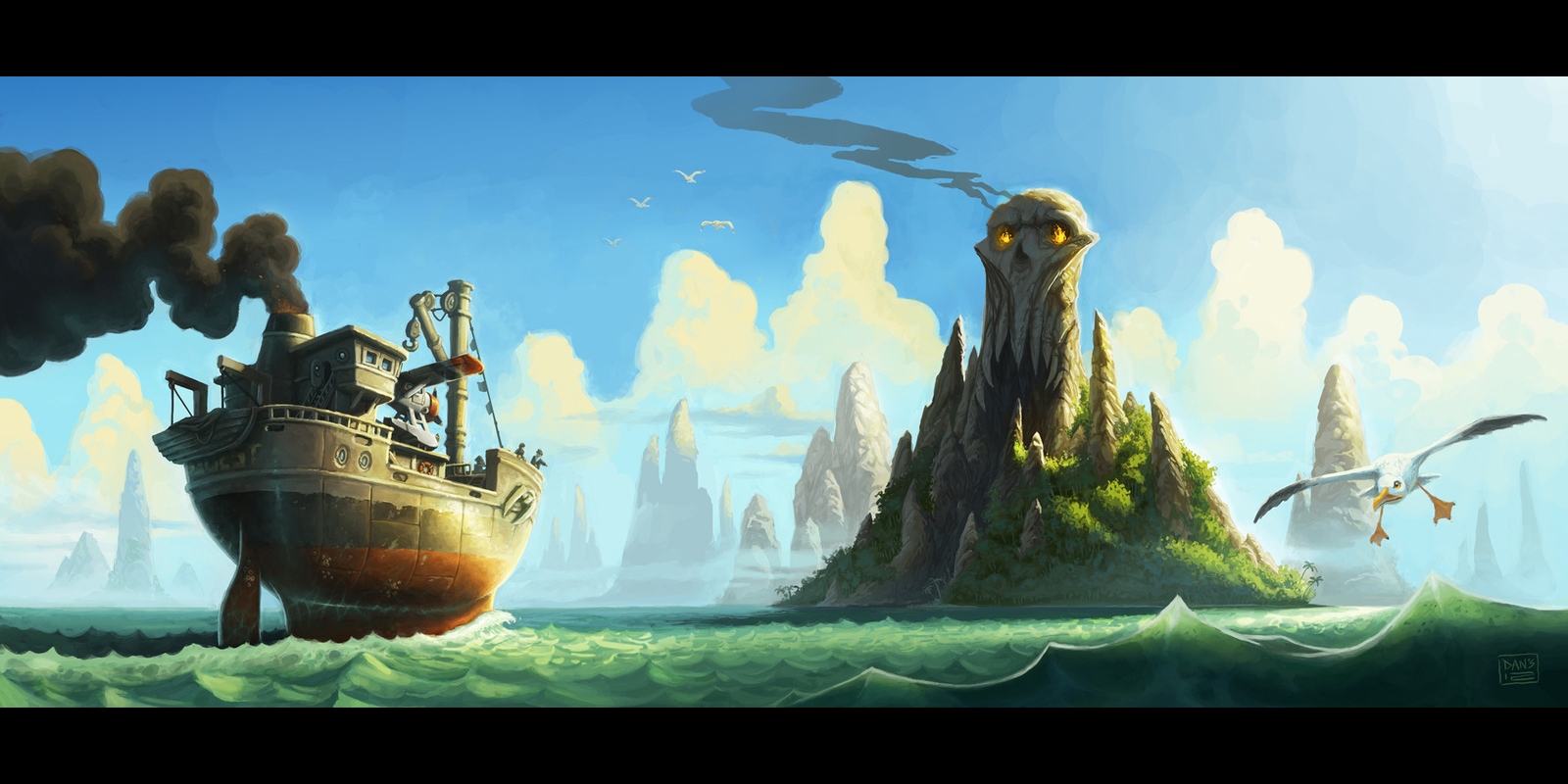 Download Fantasy Ship Image