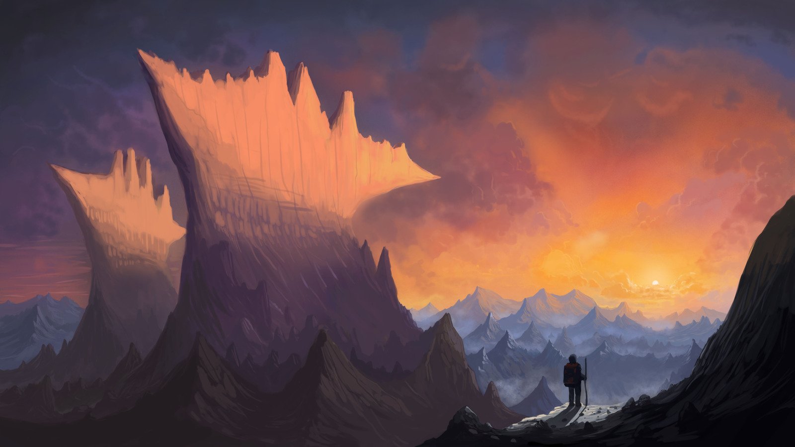 Download Fantasy Landscape Fantasy Landscape Image