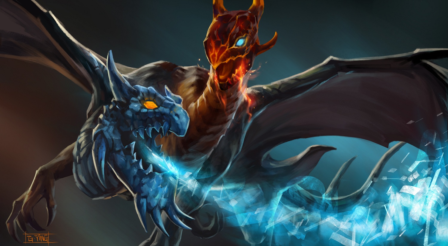 Epic Clash of Dual Dragons in DotA 2