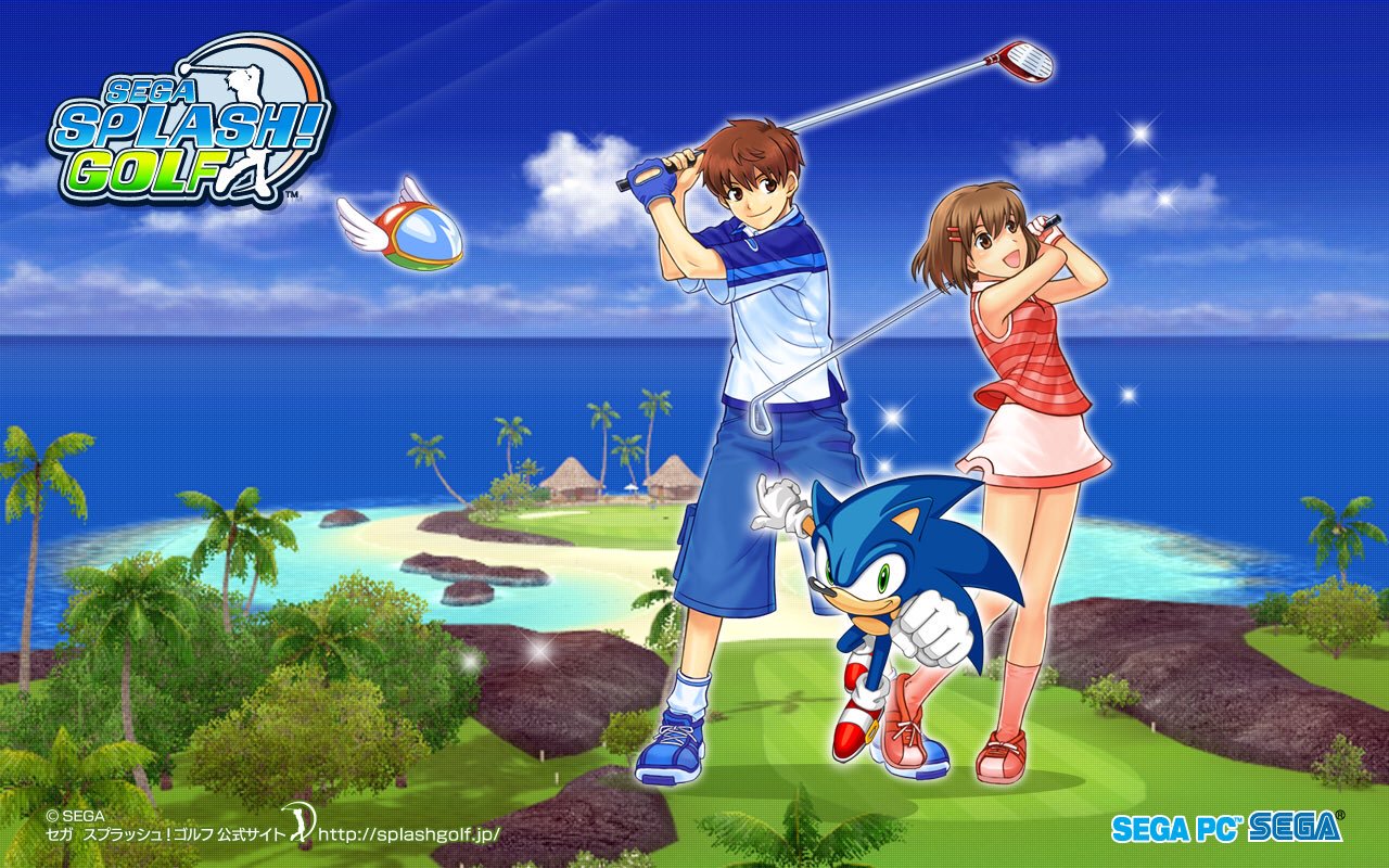 Download Video Game Sega Splash Golf Image