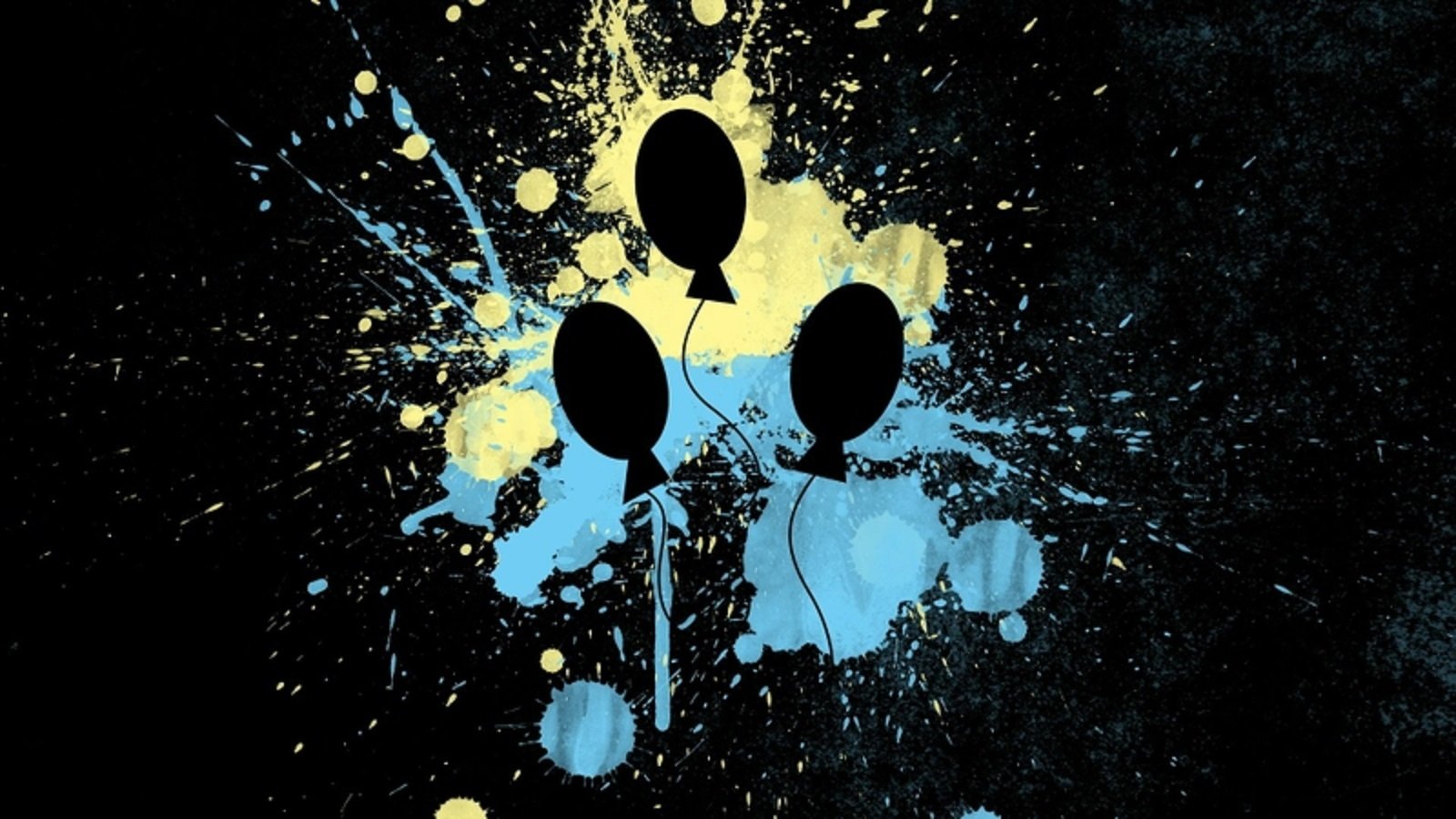 Bold Balloon Artistry: Splash of Color and Flight