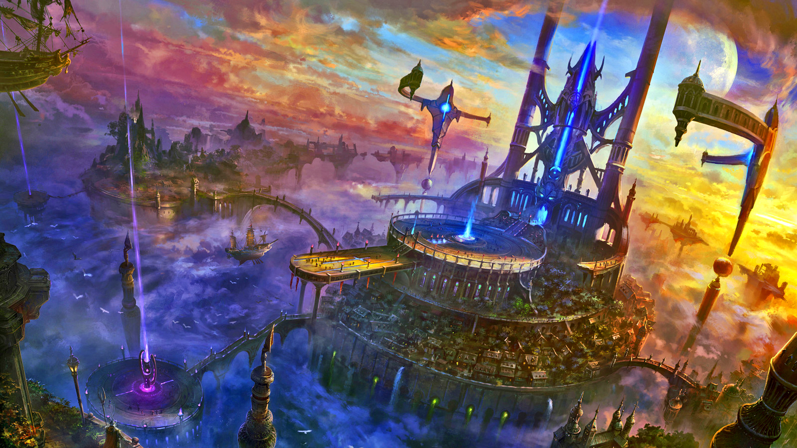 Enchanting Fantasy Landscape: A Realm of Wonders