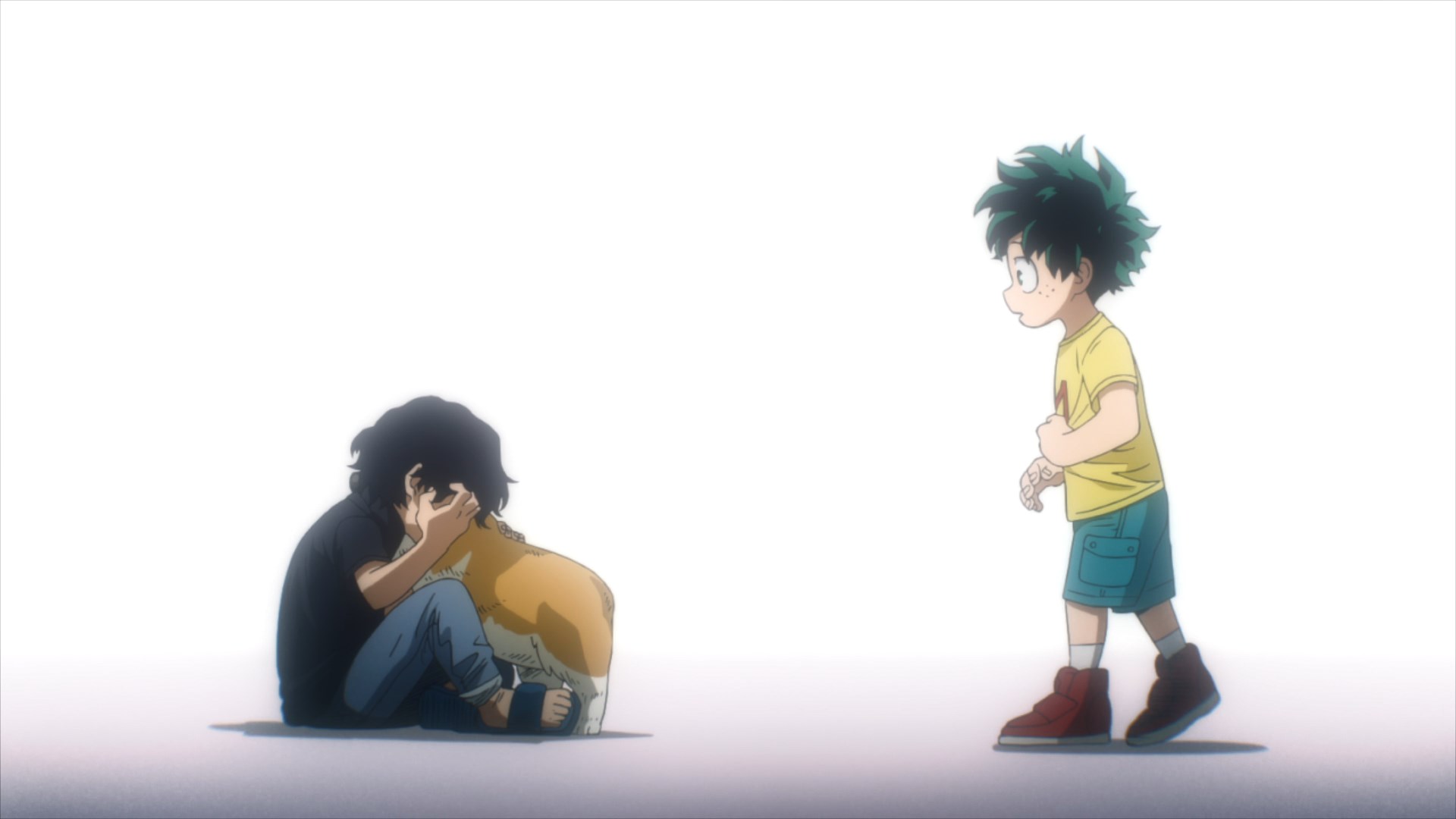 My Hero Academia: A Childhood Moment of Courage and Friendship