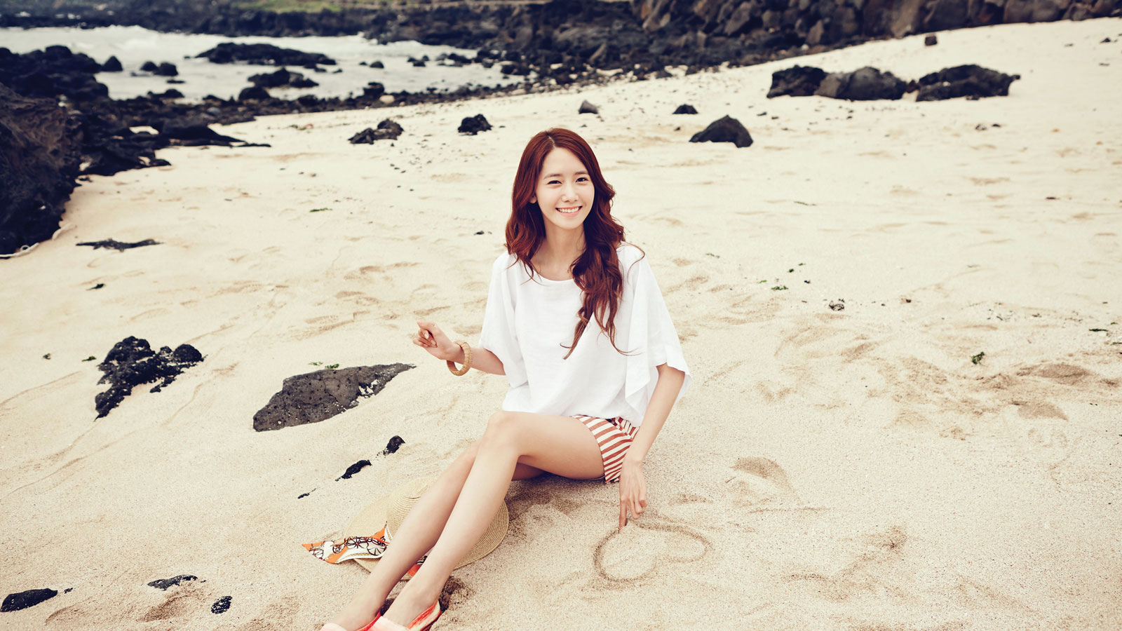 Joyful Moments with Girls' Generation (SNSD) on the Beach