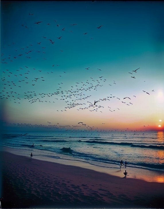 Beach Sunset - Desktop Wallpapers, Phone Wallpaper, PFP, Gifs, and More!