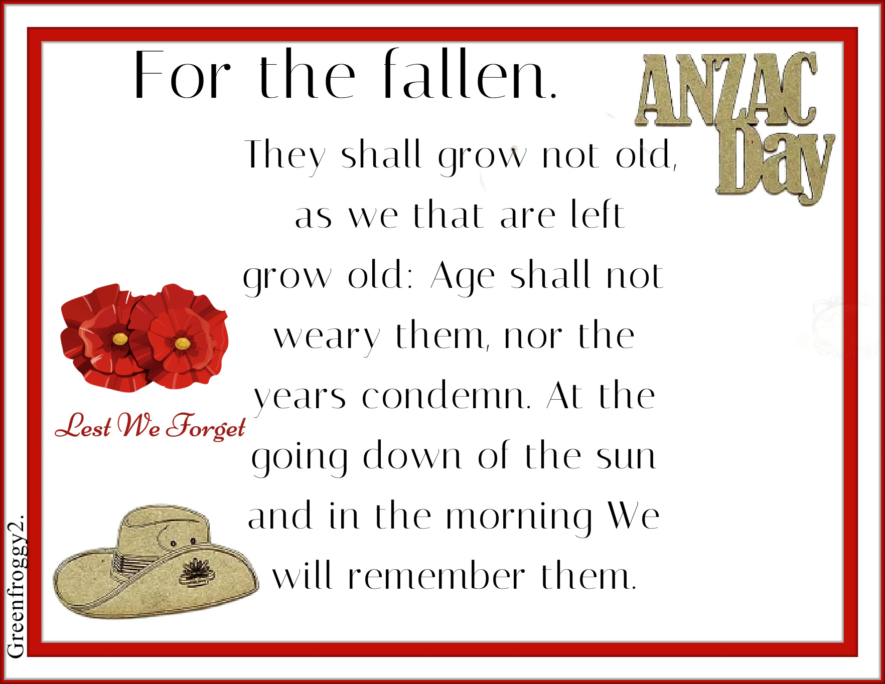 Download Holiday Anzac Day Image by GREENFROGGY1