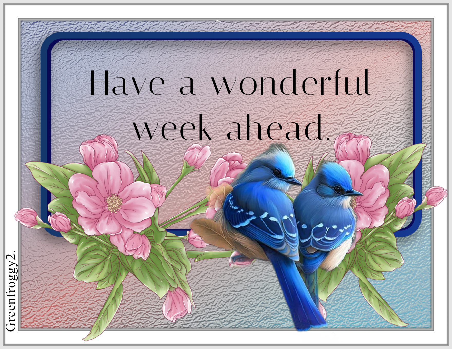 WONDERFUL WEEK by GREENFROGGY1