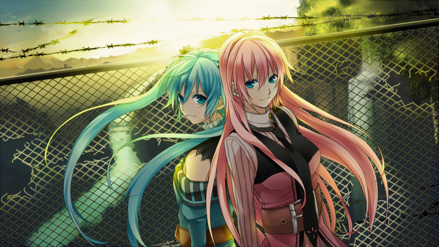 Luka Megurine & Hatsune Miku: A Vibrant Vocaloid Duo