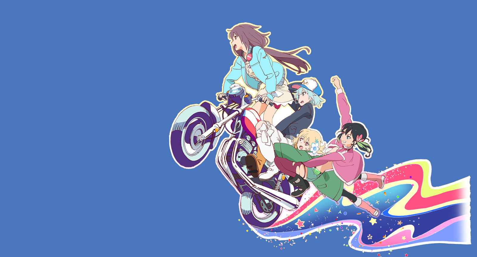Download Anime The Rolling Girls Image