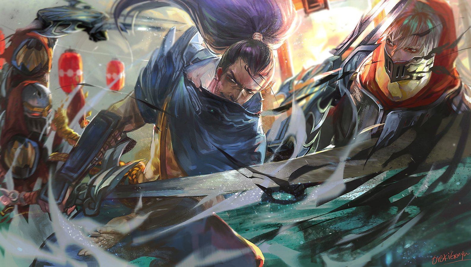 Epic Duel: Yasuo vs. Zed in League of Legends