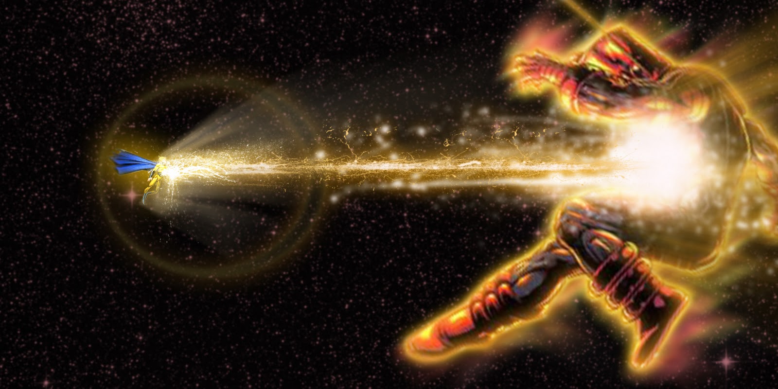 Cosmic Clash: The Sentry Strikes!