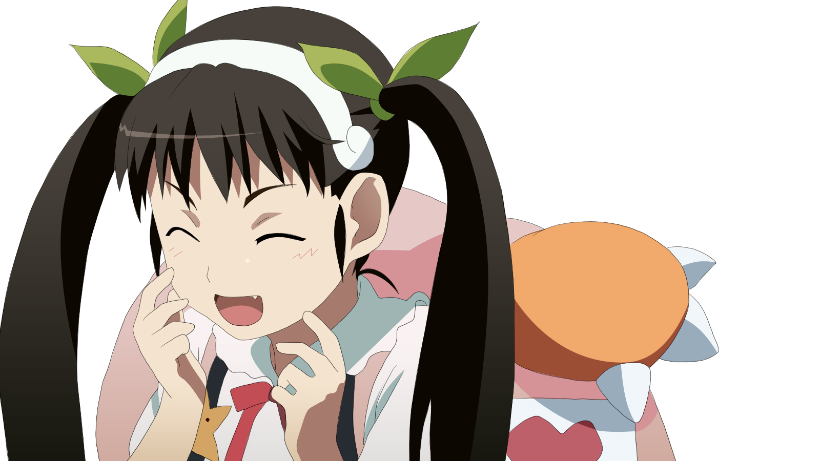Mayoi's Laugh — Monogatari Moment