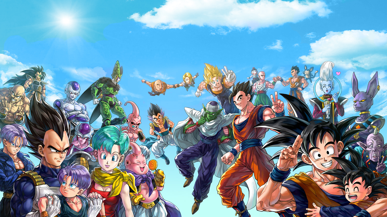 Epic Battles in Dragon Ball Z: A Colorful Anime Showcase by ...